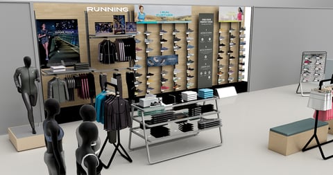 ASICS X IWD ASICS Boosts Retail Planning and Visual Merchandising